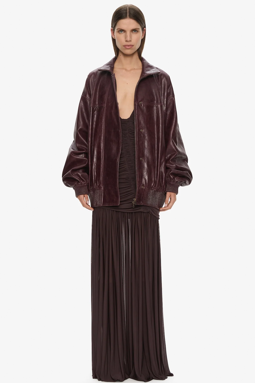 CHRISTOPHER ESBER DEVON LEATHER BOMBER JACKET | THE NEW TREND – The New ...